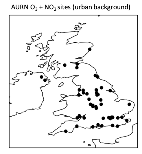 Relationships in errors between meteorological forecasts and air ...